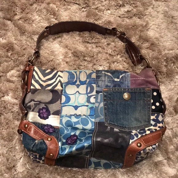 Coach | Bags | Blue Denim Coach Purse | Poshmark